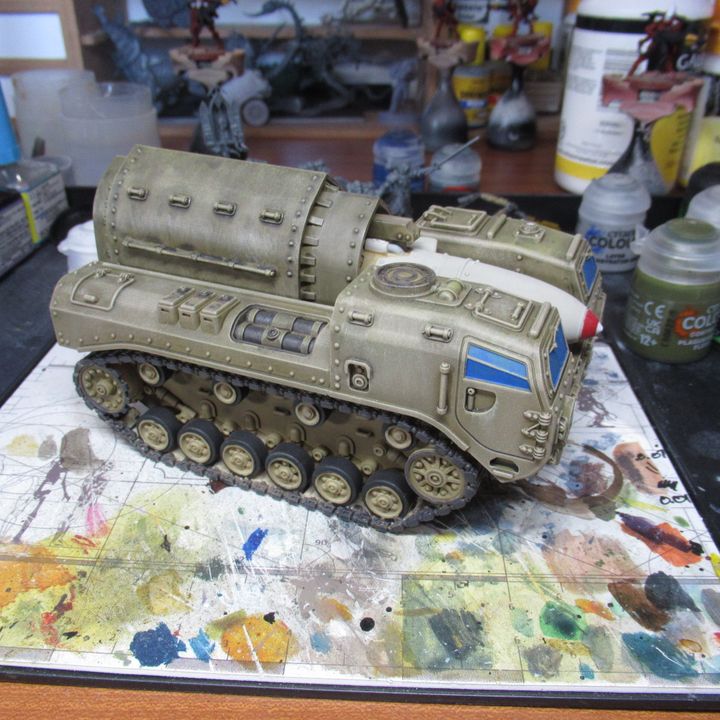 3D Print of Hades Tactical Missile Carrier (Presupported) by ...