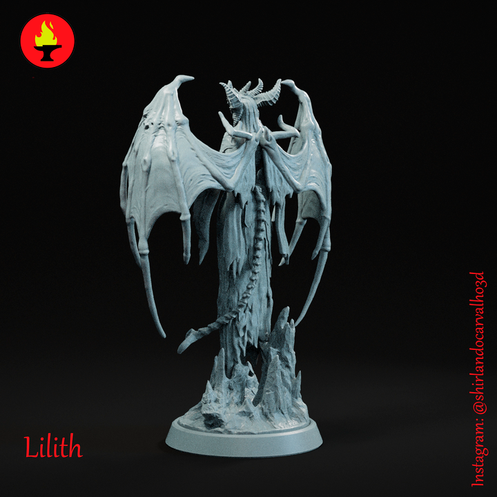 3D Printable Lilith by Evil Forge Studio