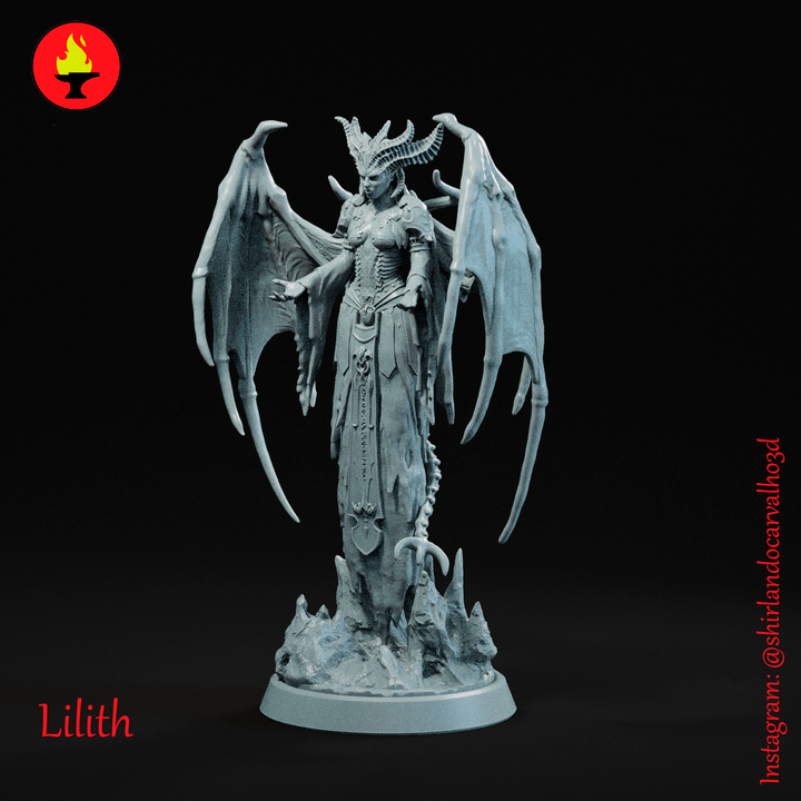 3D Printable Lilith by Evil Forge Studio