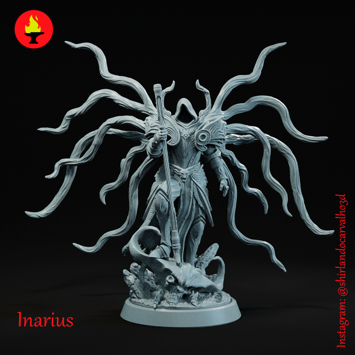3D Printable Inarius by Evil Forge Studio