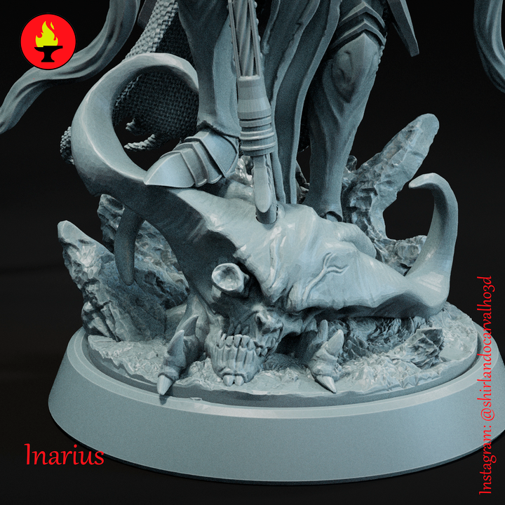 3D Printable Inarius by Evil Forge Studio