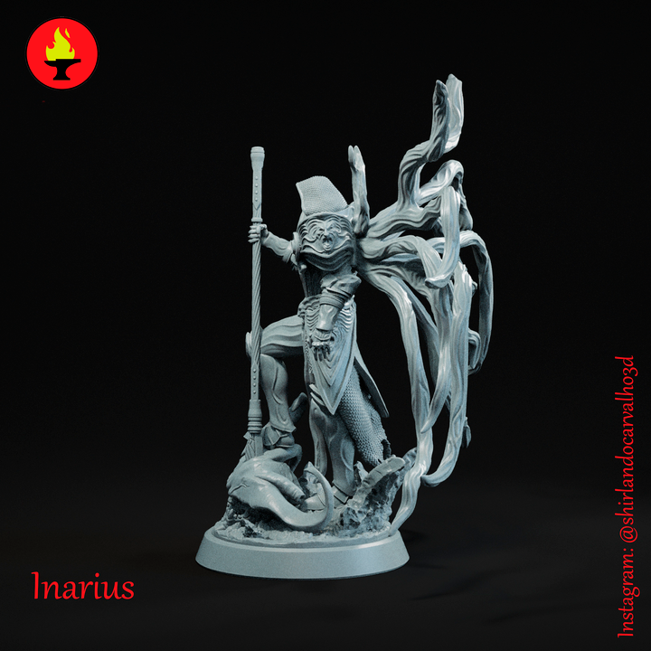 3D Printable Inarius by Evil Forge Studio