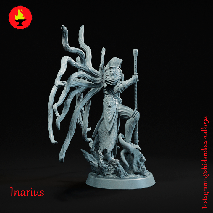 3D Printable Inarius by Evil Forge Studio