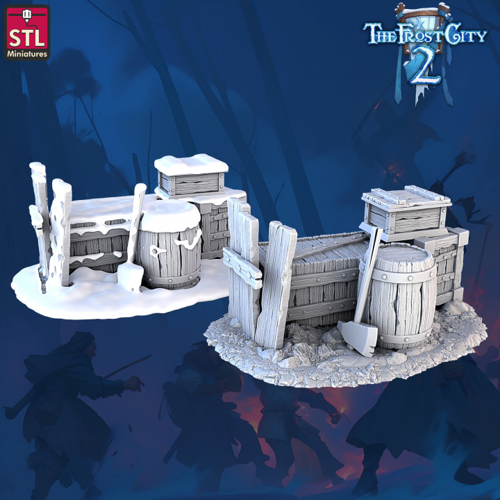 The Frost City 2 - 3D Printable STL Miniatures and Terrains Campaign ...