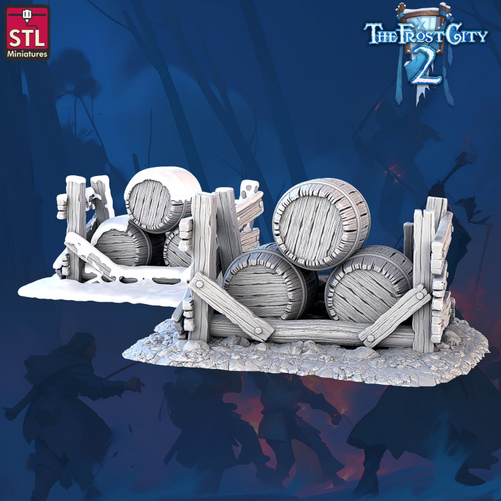 The Frost City 2 - 3D Printable STL Miniatures and Terrains Campaign ...