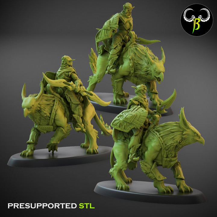 3D Printable Sand Reaver Set A by ClayBeastCreation