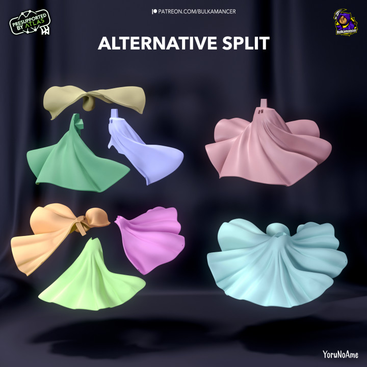 3D Printable Dancing Healer | 229mm by Bulkamancer Sculpts