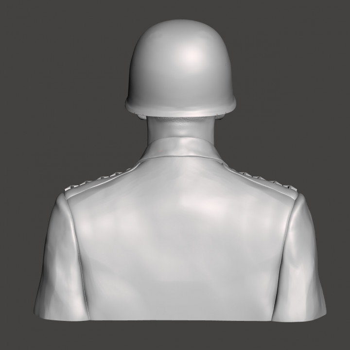 3D Printable George S. Patton - High-Quality STL File for 3D Printing ...