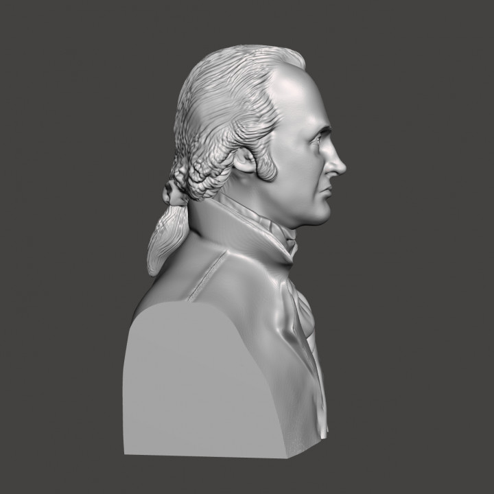 3D Printable Aaron Burr - High-Quality STL File for 3D Printing ...