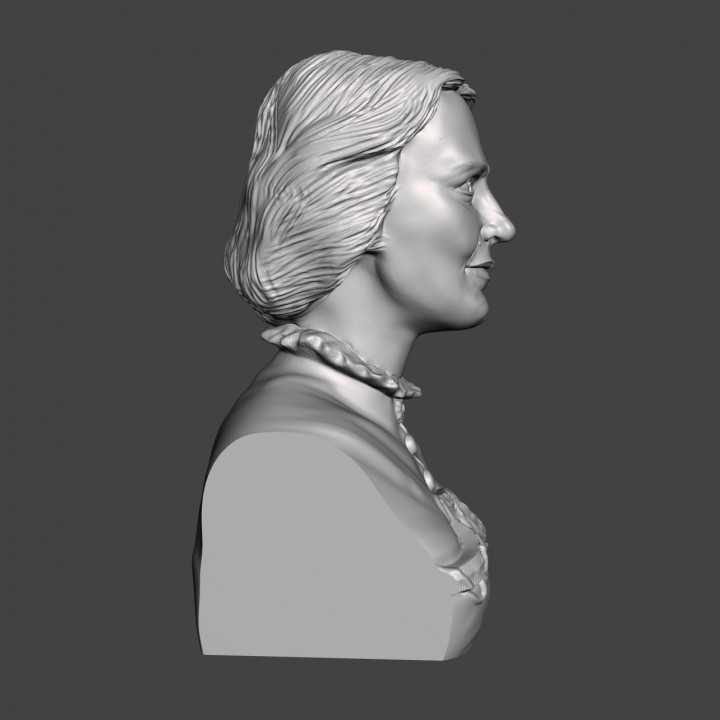 3D Printable Clara Barton - High-Quality STL File for 3D Printing ...
