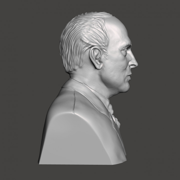 3D Printable Pierre Elliot Trudeau - High-Quality STL File for 3D ...