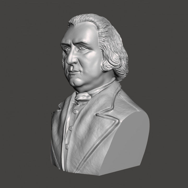 3D Printable Samuel Adams - High-Quality STL File for 3D Printing ...