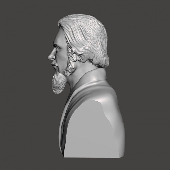 3D Printable Alan Watts - High-Quality STL File for 3D Printing ...