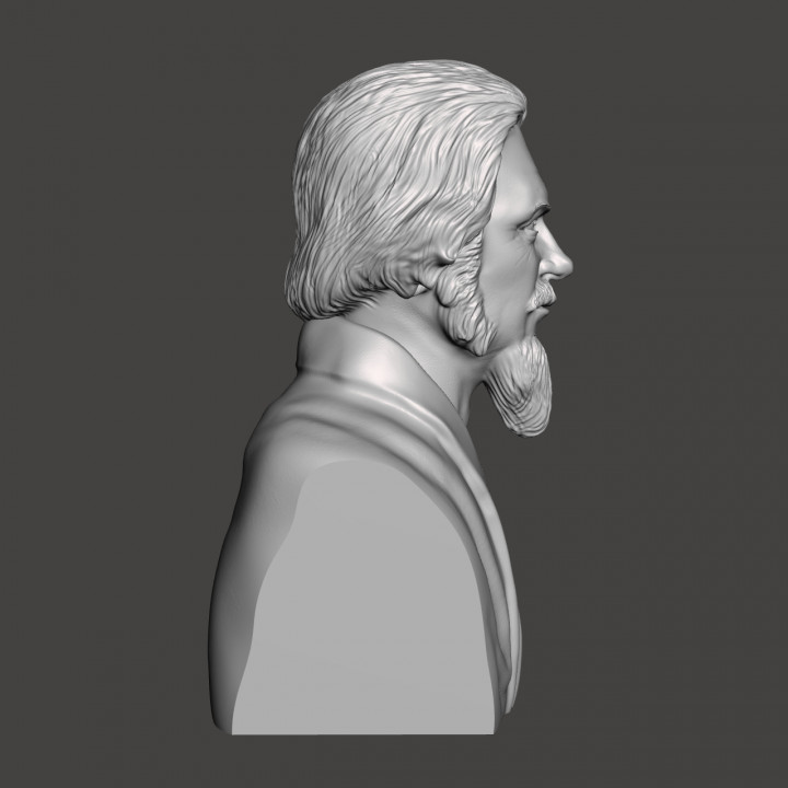 3D Printable Alan Watts - High-Quality STL File for 3D Printing ...