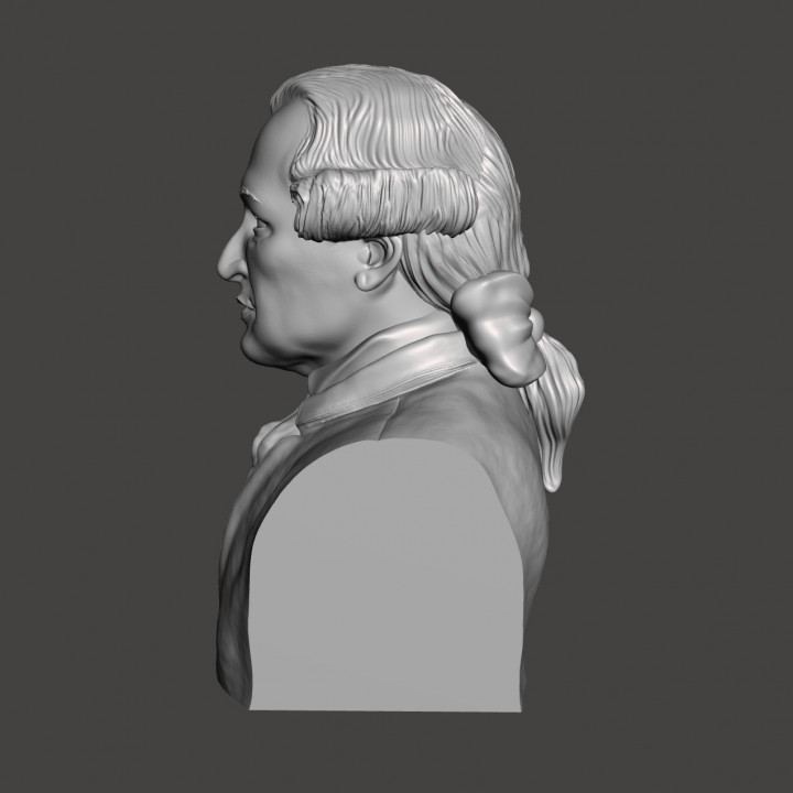 3D Printable Immanuel Kant - High-Quality STL File for 3D Printing ...