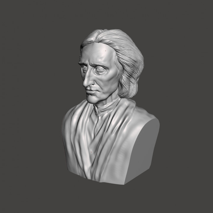 3D Printable John Locke - High-Quality STL File for 3D Printing ...