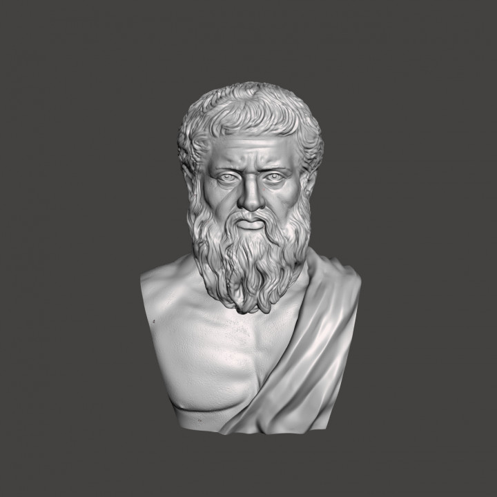 3D Printable Plato - High-Quality STL File for 3D Printing (PERSONAL ...