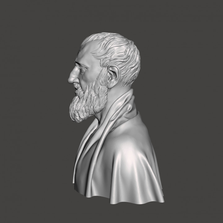 3D Printable Zeno of Citium - High-Quality STL File for 3D Printing ...