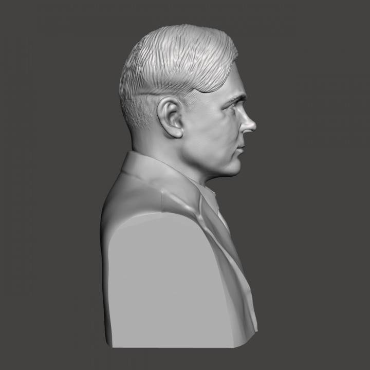 Download Alan Turing - High-Quality STL File for 3D Printing (PERSONAL ...