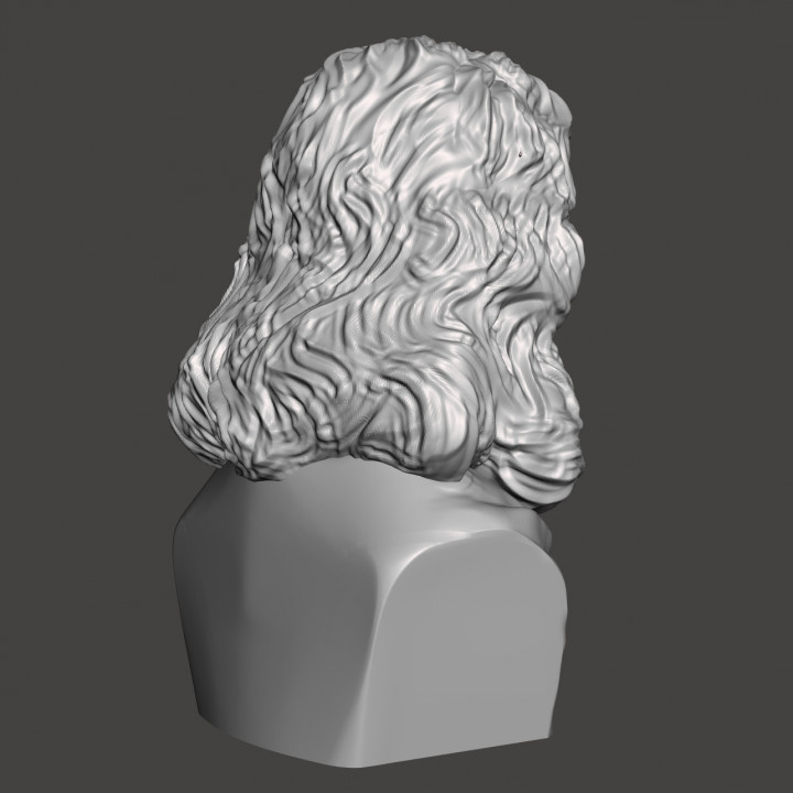 3D Printable Isaac Newton - High-Quality STL File for 3D Printing ...