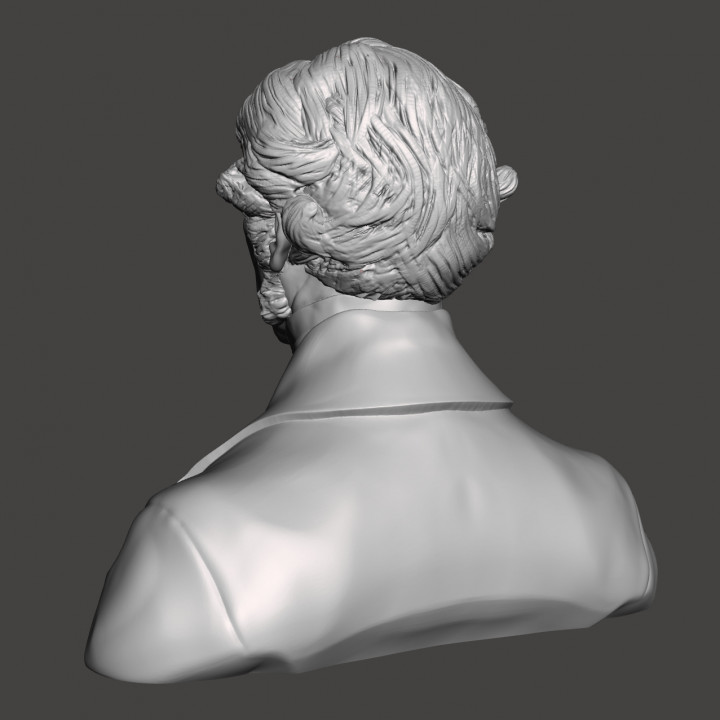3D Printable Michael Faraday - High-Quality STL File for 3D Printing ...