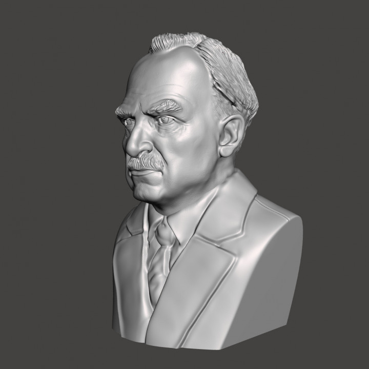 3D Printable Otto Hahn - High-Quality STL File for 3D Printing ...