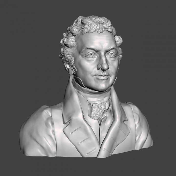 3D Printable Thomas Young - High-Quality STL File for 3D Printing ...