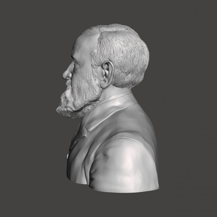 3D Printable Benjamin Harrison - High-Quality STL File for 3D Printing ...