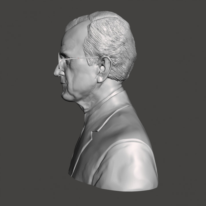 3D Printable George H.W. Bush - High-Quality STL File for 3D Printing ...