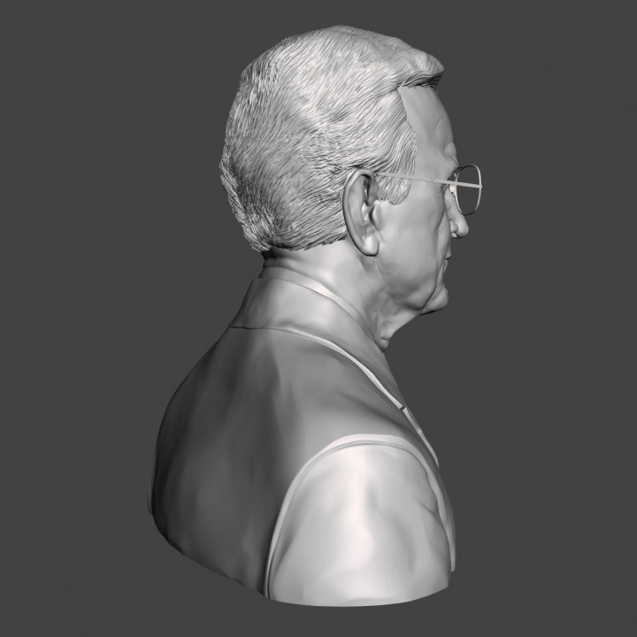 3D Printable George H.W. Bush - High-Quality STL File for 3D Printing ...