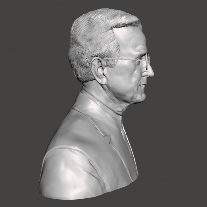 3D Printable George H.W. Bush - High-Quality STL File for 3D Printing ...