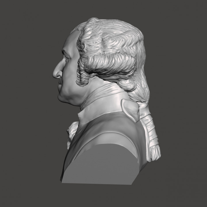 3D Printable George Washington - High-Quality STL File for 3D Printing ...