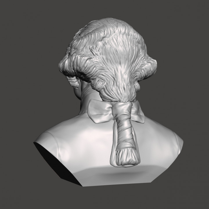3D Printable George Washington - High-Quality STL File for 3D Printing ...
