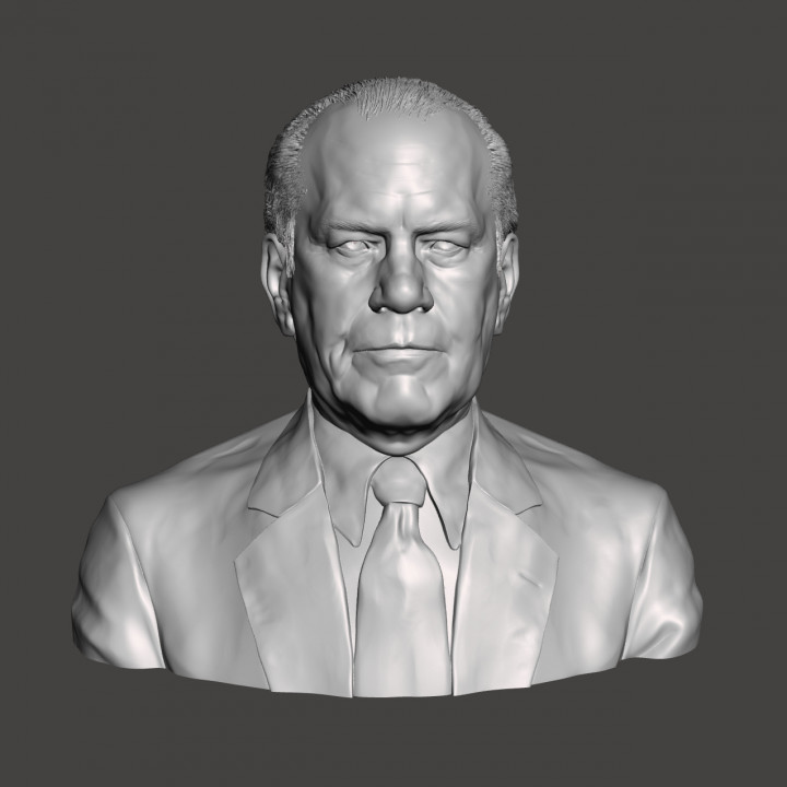 3D Printable Gerald Ford - High-Quality STL File for 3D Printing ...