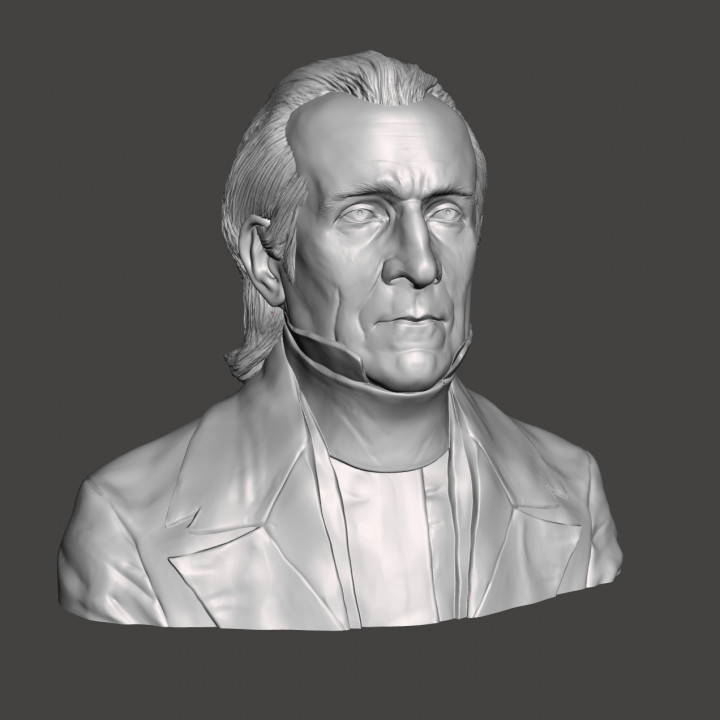 3D Printable James K. Polk - High-Quality STL File for 3D Printing ...