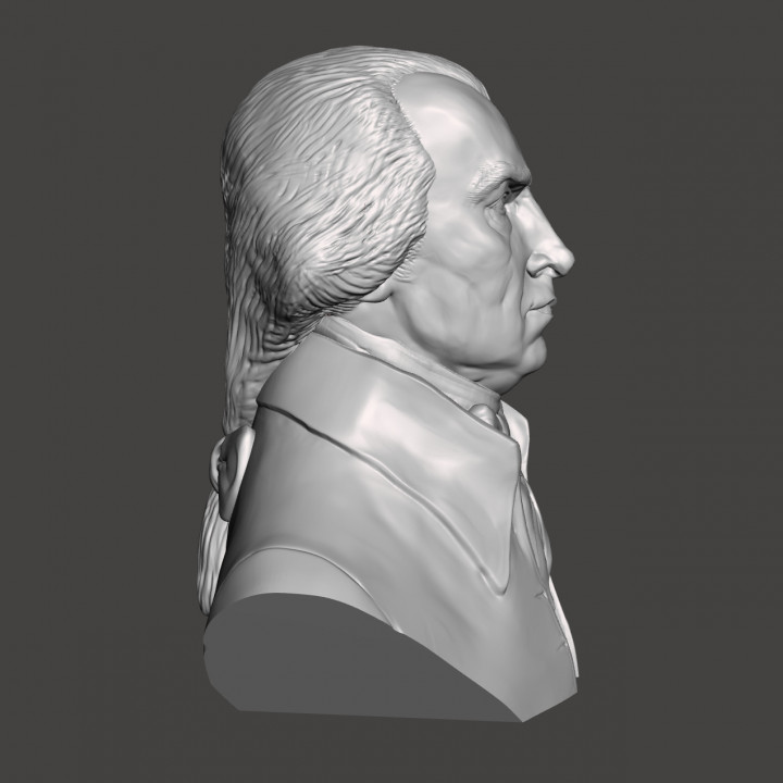 3D Printable James Madison - High-Quality STL File for 3D Printing ...