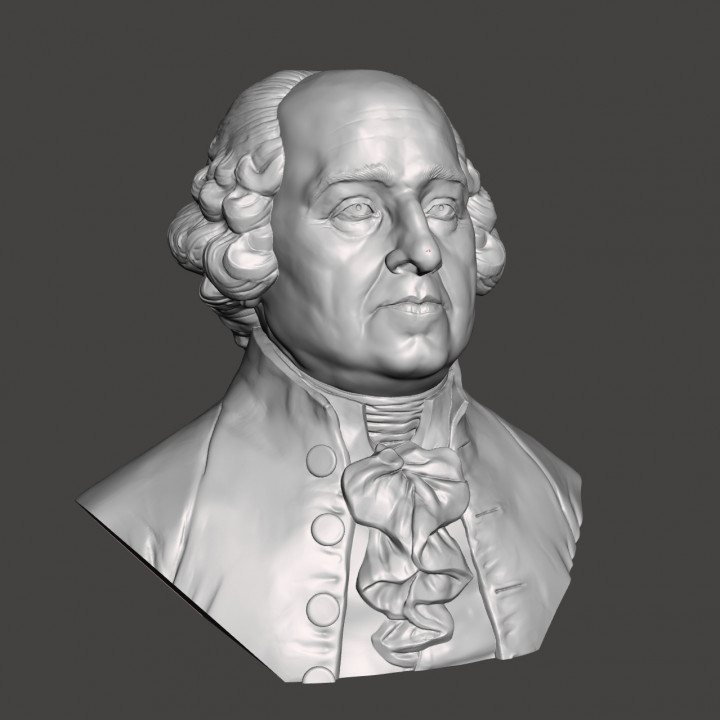 3D Printable John Adams - High-Quality STL File for 3D Printing ...