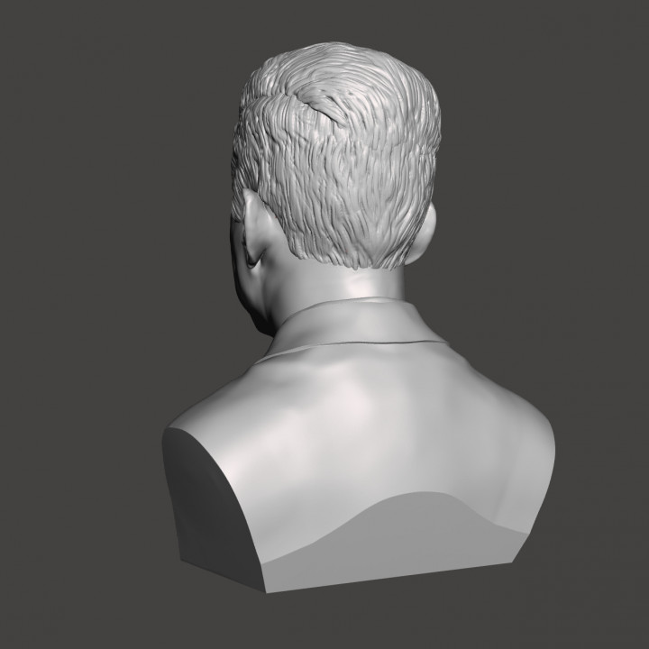 3D Printable John F. Kennedy - High-Quality STL File for 3D Printing ...