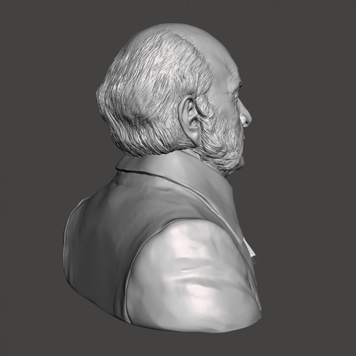 3D Printable John Quincy Adams - High-Quality STL File for 3D Printing ...