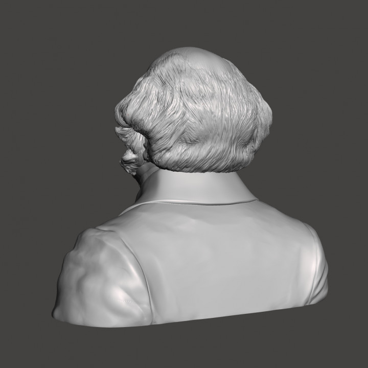 3D Printable Martin Van Buren - High-Quality STL File for 3D Printing ...