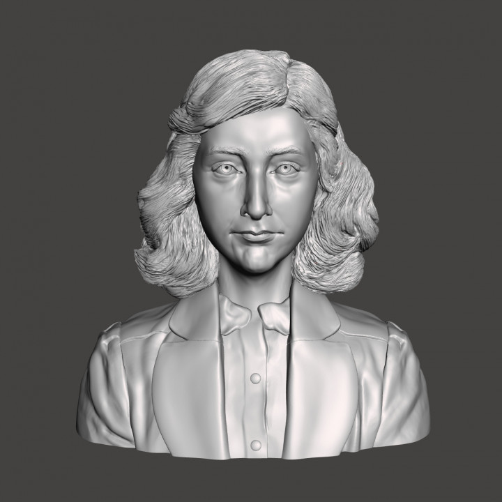 3D Printable Anne Frank - High-Quality STL File for 3D Printing ...