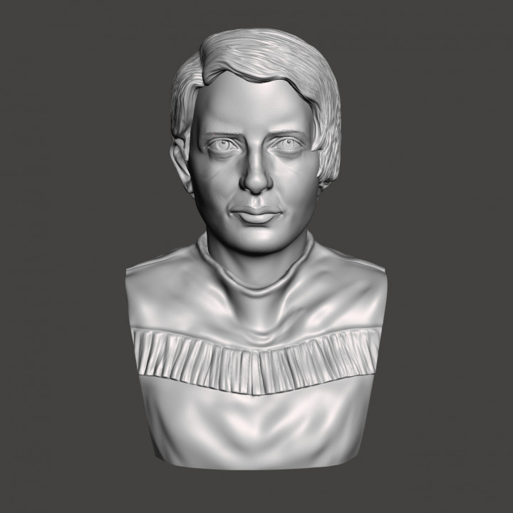 3D Printable Ayn Rand - High-Quality STL File for 3D Printing (PERSONAL ...