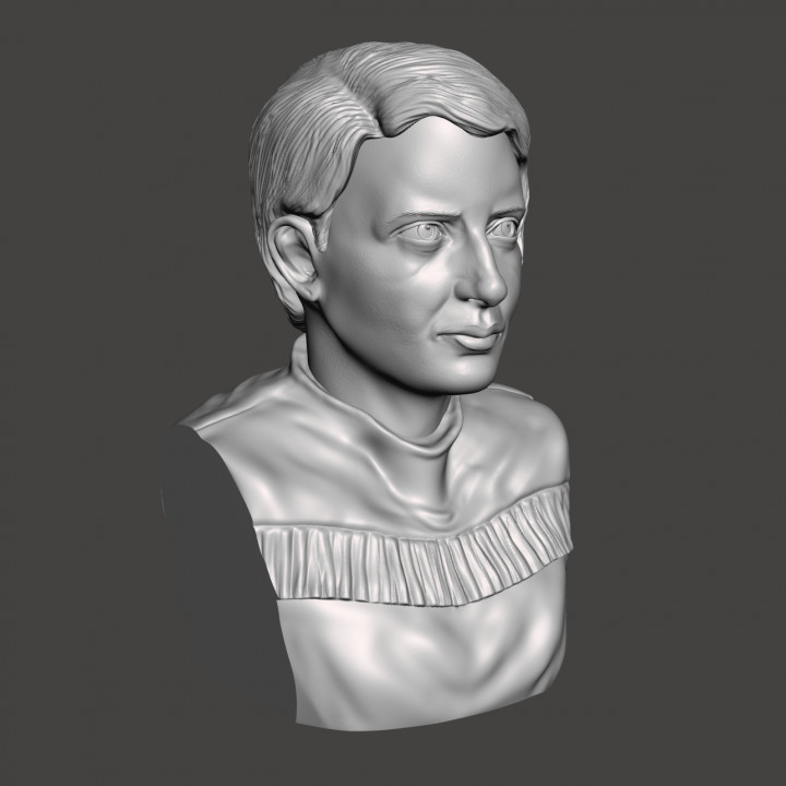 3D Printable Ayn Rand - High-Quality STL File for 3D Printing (PERSONAL ...