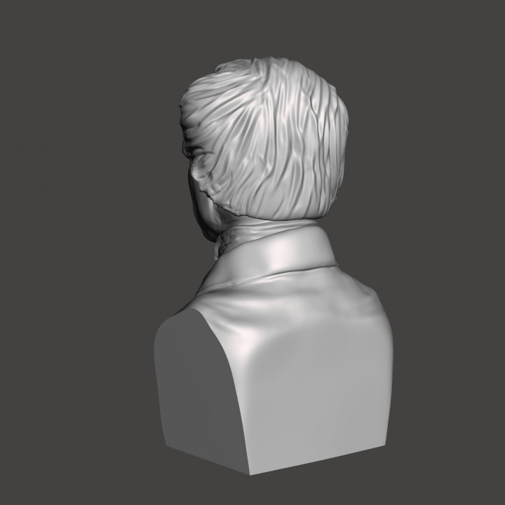 3D Printable Edgar Allan Poe - High-Quality STL File for 3D Printing ...