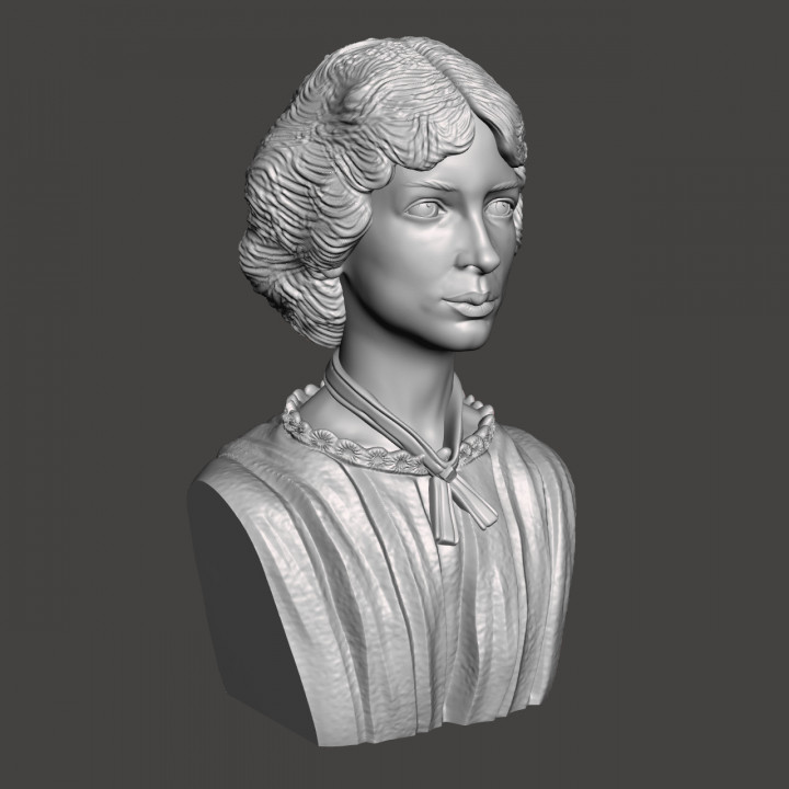3D Printable Emily Dickinson - High-Quality STL File for 3D Printing ...