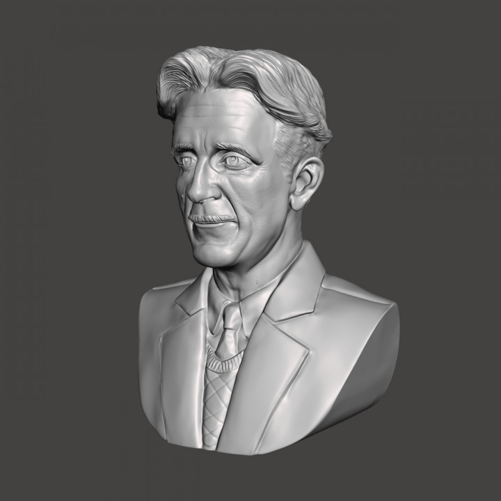 3D Printable George Orwell - High-Quality STL File for 3D Printing ...