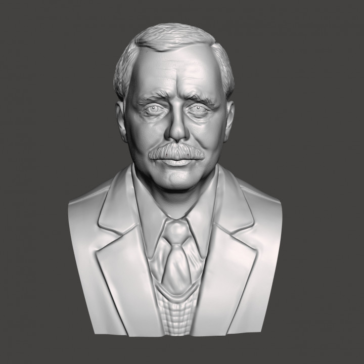 3D Printable H.G. Wells - High-Quality STL File for 3D Printing ...