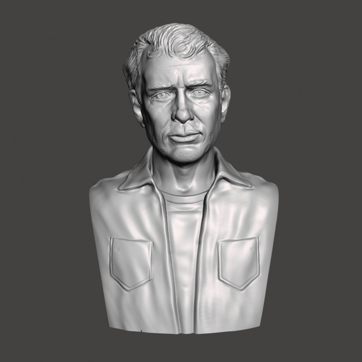 3D Printable Jack Kerouac - High-Quality STL File for 3D Printing ...