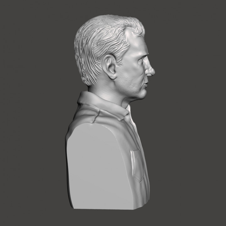 3D Printable Jack Kerouac - High-Quality STL File for 3D Printing ...