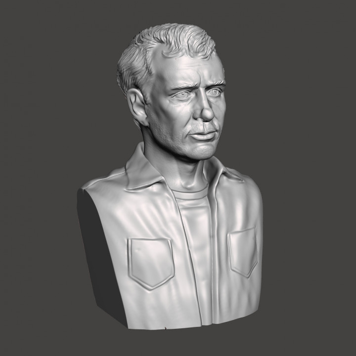 3D Printable Jack Kerouac - High-Quality STL File for 3D Printing ...